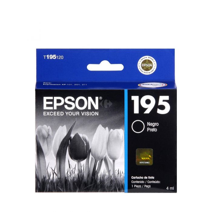Cartucho de tinta Epson 195 negro
